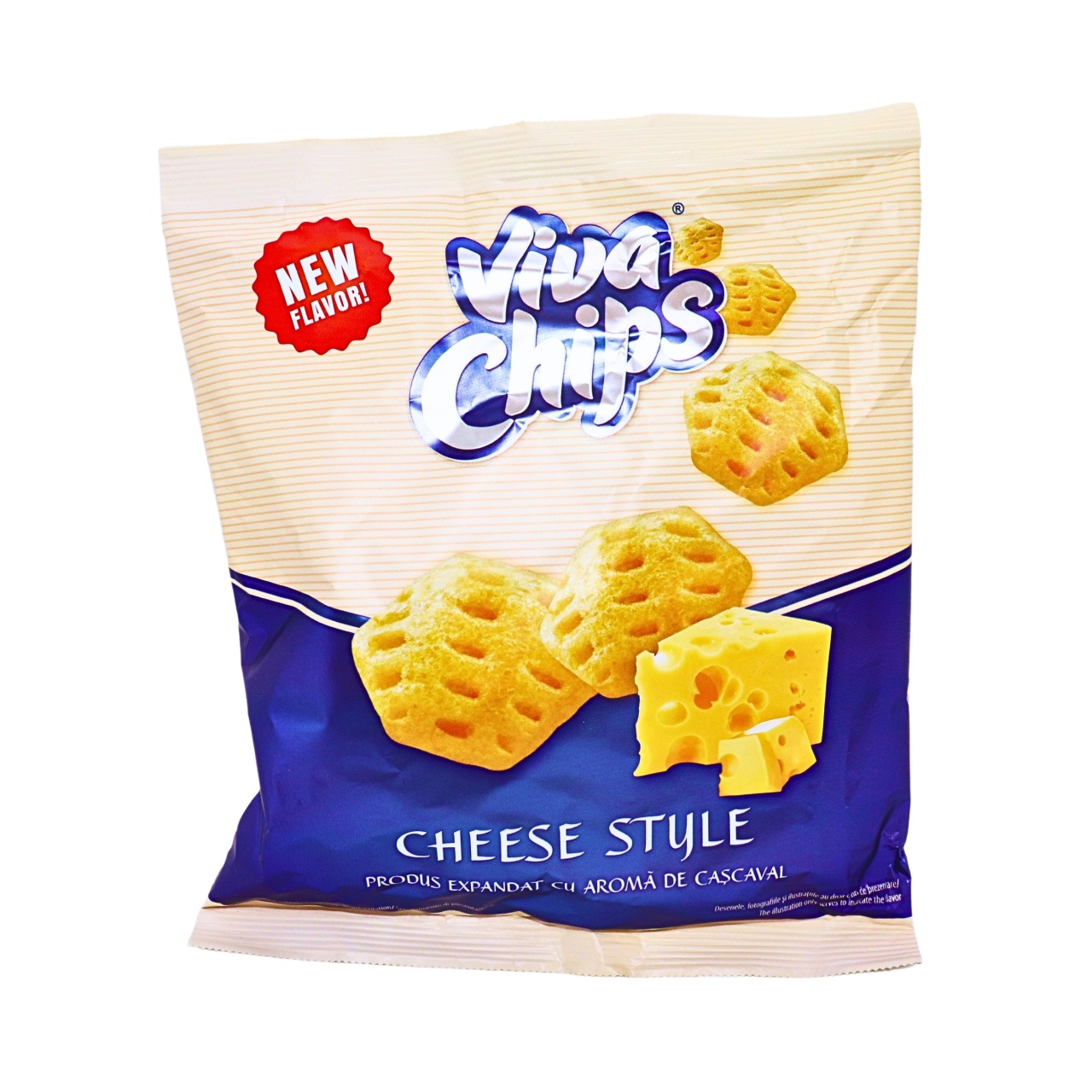 Chipsuri cascaval Viva Cheese Style 50 g