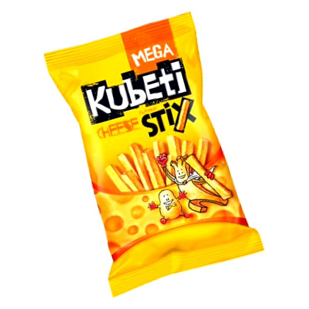 Chipsuri cu branza Kubeti Mr Stix 50 g