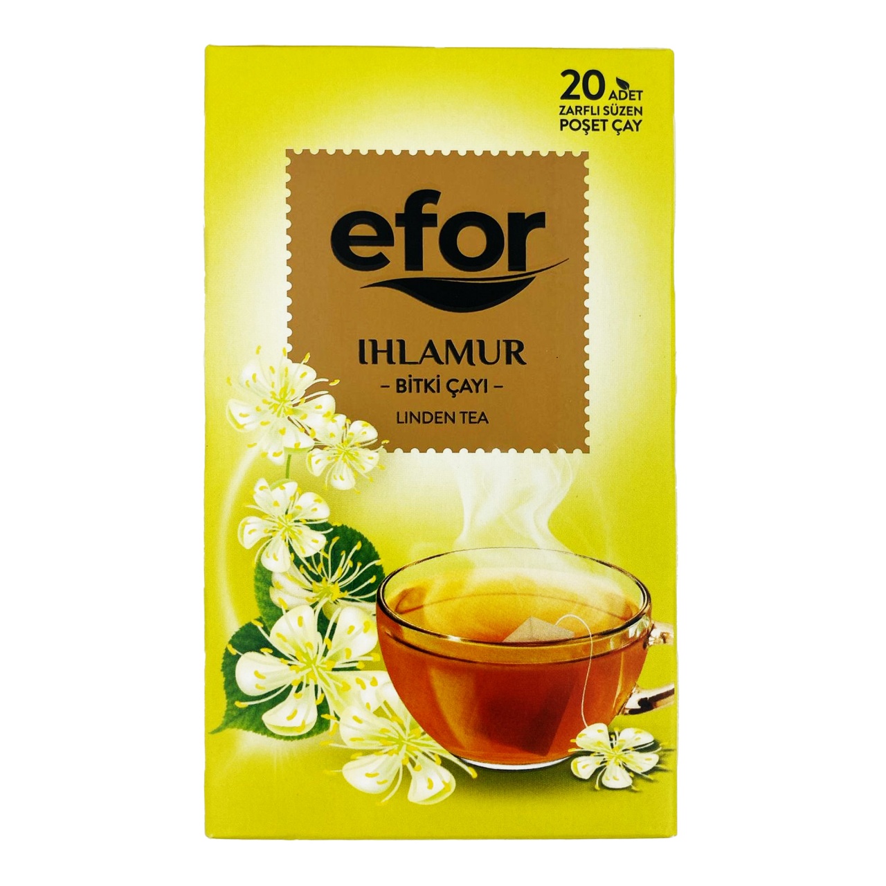 Ceai de tei Efor 20 pliculete, 40 g