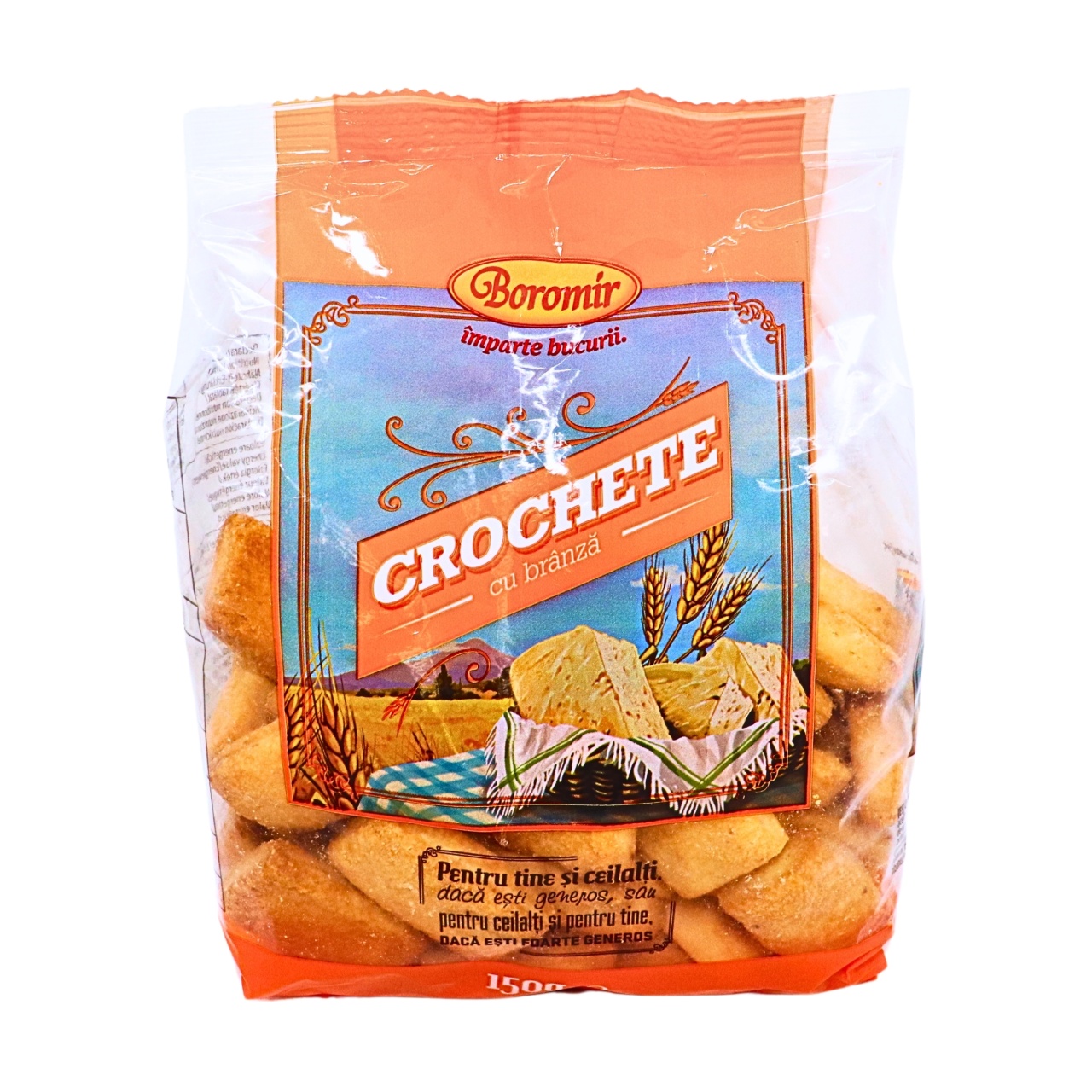 Crochete cu branza Boromir 150g