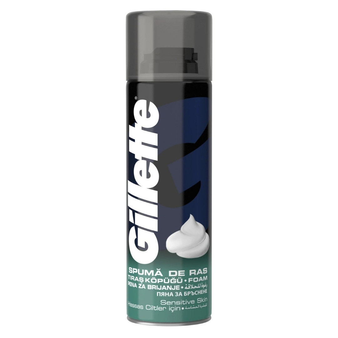 Spuma de ras Gillette sensitive 200 ml