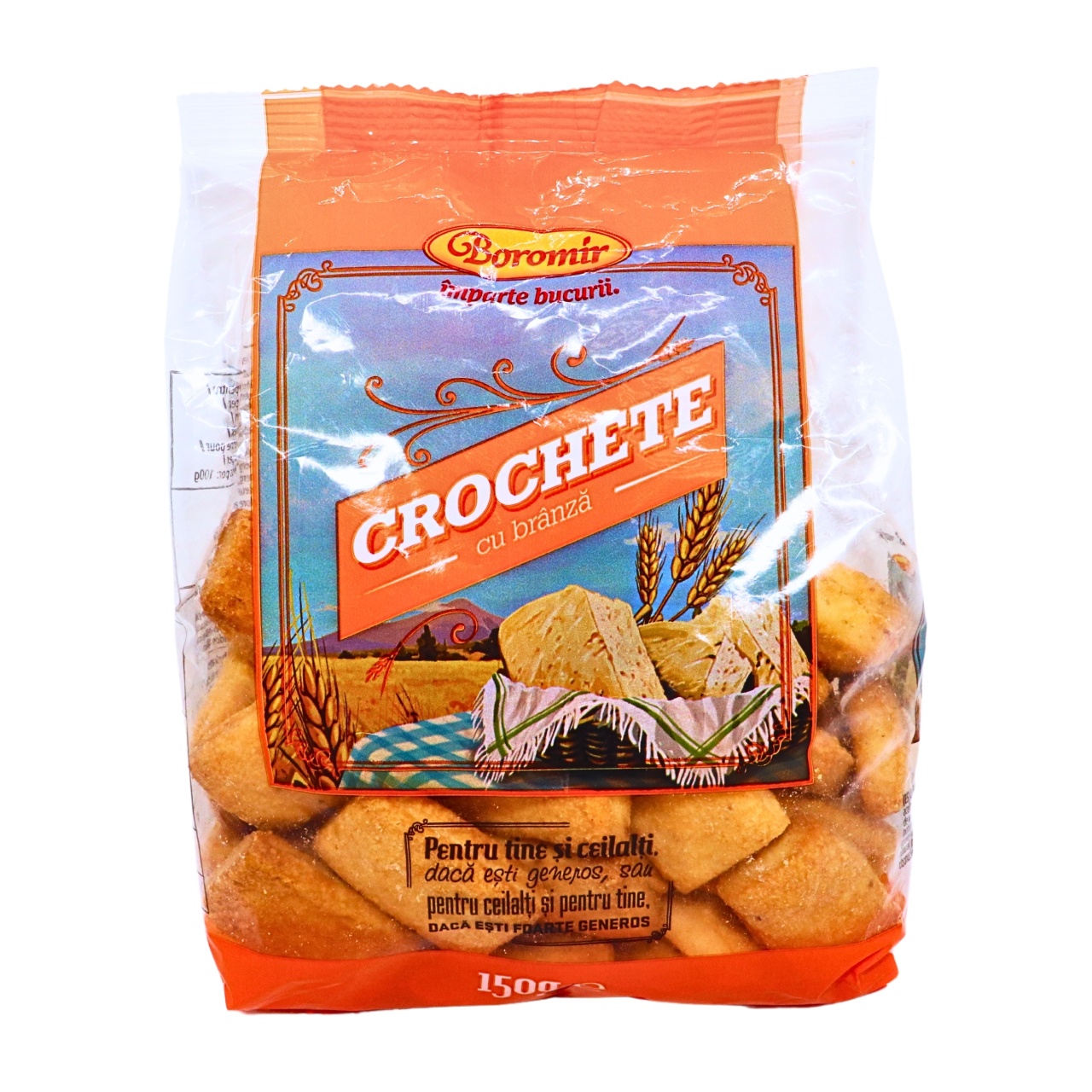 Crochete cu branza Boromir 150g