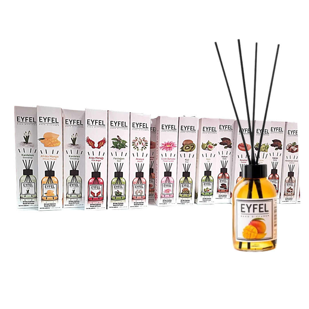 Odorizant camera Eyfel Coffee Cafea cu betisoare parfumate 110 ml