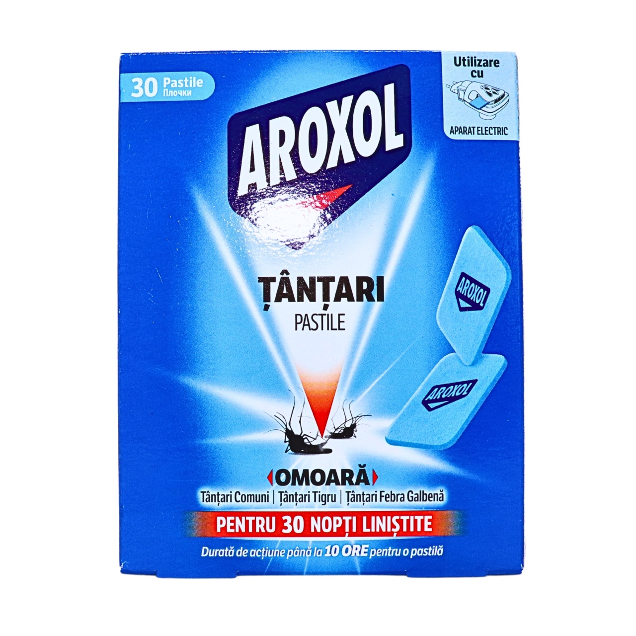Pastile contra tantarilor Aroxol 30 buc