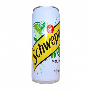 Suc Schweppes Mojito SGR doza 330 ml, 24 buc