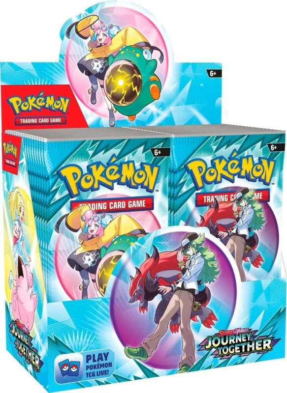 Pokémon TCG Journey Together Booster Display Box - Scarlet & Violet 9 ...