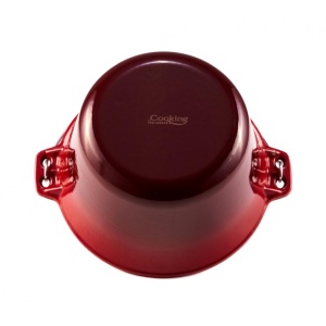 Ceaun din fonta emailata, 22 X 13 Cm , 3l, Cooking By Heinner HR-HYCC-22P