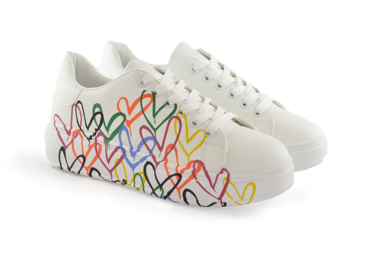 Ženske patike W210112BL bele