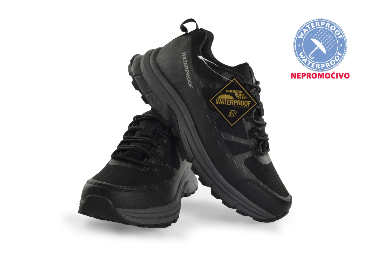 NEPROMOČIVE muške patike SW23-12308CR crne