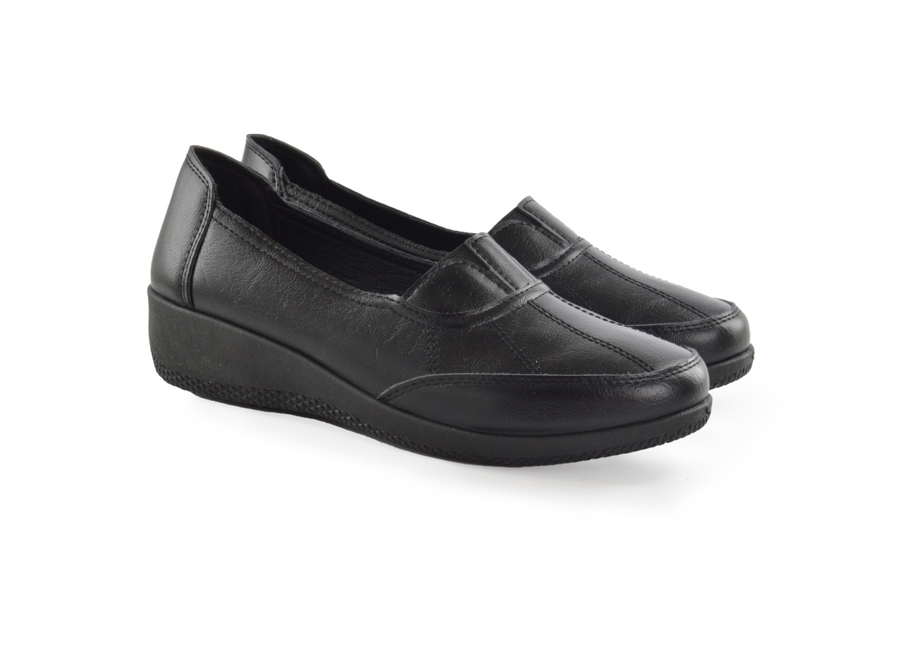 Ženske cipele na platformu A77CR crne