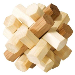 Joc logic IQ Puzzle 3D Double Knot, Fridolin - Jocuri