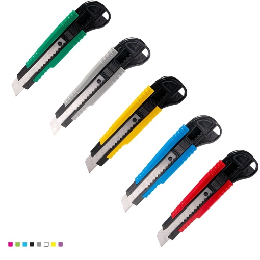 Cutter din Plastic, Maner Ergonomic, Lama 18x100mm