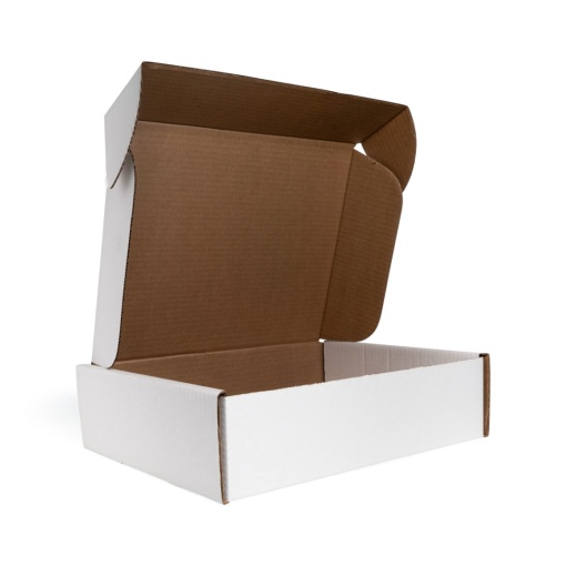 Set 20 Cutii Carton cu Autoformare, CO3, 330x230x100mm, Alb