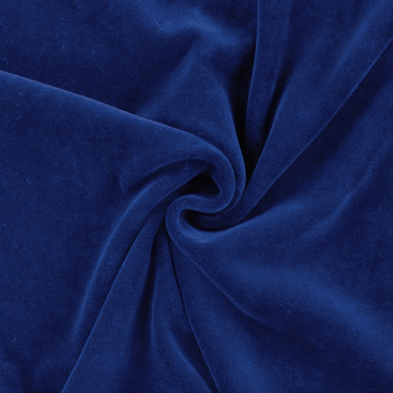 Plush bumbac Nicky Velour - Royal Blue
