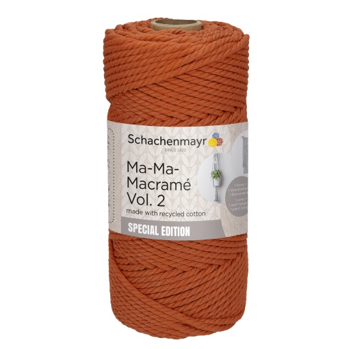 Fir tip snur gros - Ma-Ma-Macrame 2 - Terracotta 00012