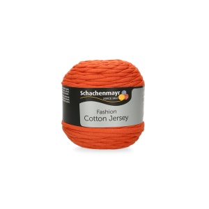 Fir Gros Cotton Jersey Terracotta 00025