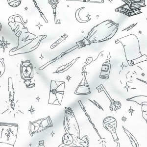 Material textil de colorat - Witchcraft