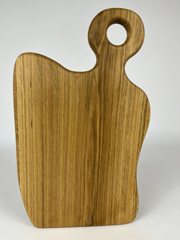 Stejar - Tocator rustic (37x20x2) de stejar