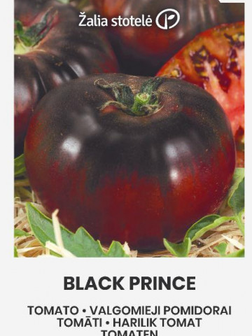 Black Prince (60 seminte) de rosii negre soi stravechi culoarea mahon ...