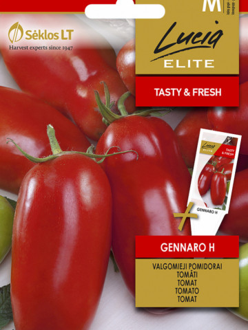 Gennaro F1 (15 seminte) de rosii cu fructe mari, alungite si delicioase ...