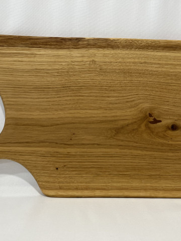 Stejar - Tocator rustic (50x25x2) de stejar