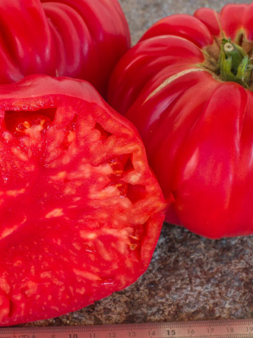 Rosa di Sorrento (60 seminte) rosii mari tip gigant Beefsteak, gustoase ...