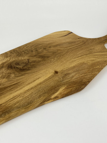 Stejar - Tocator rustic (64x19x2) de stejar