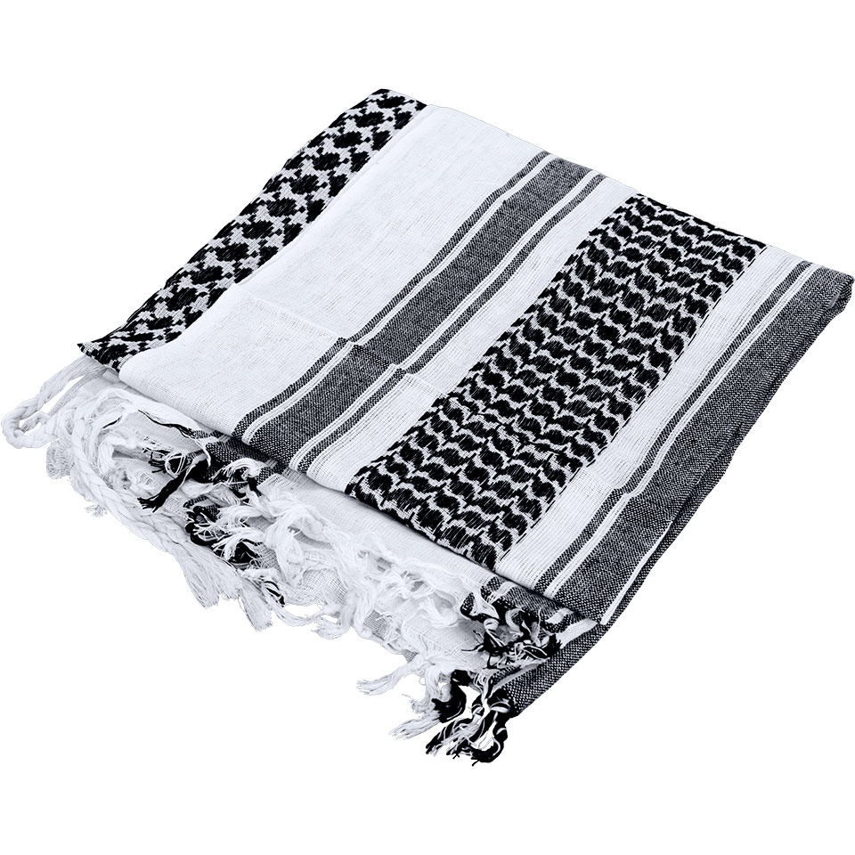 Cumpara Esarfa Tactica SHEMAGH 110cm Alba MFH