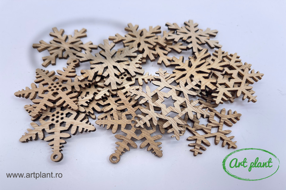 Fulgi de lemn natur 5 cm