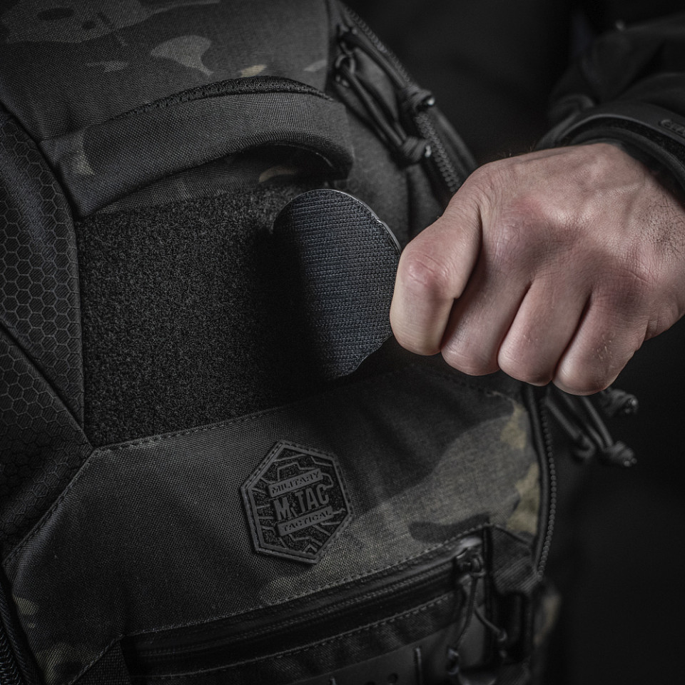 Patch Operator 3D PVC - Negru