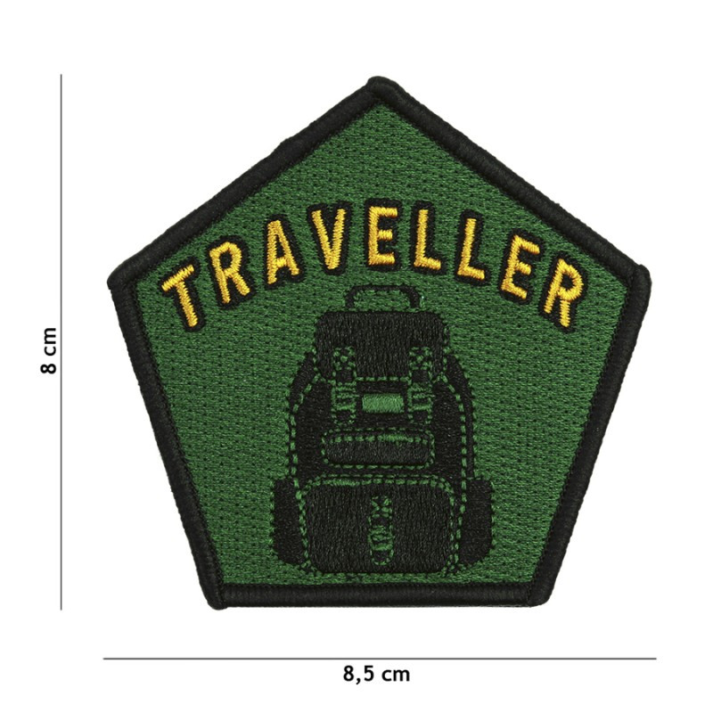 Patch Traveller cu velcro