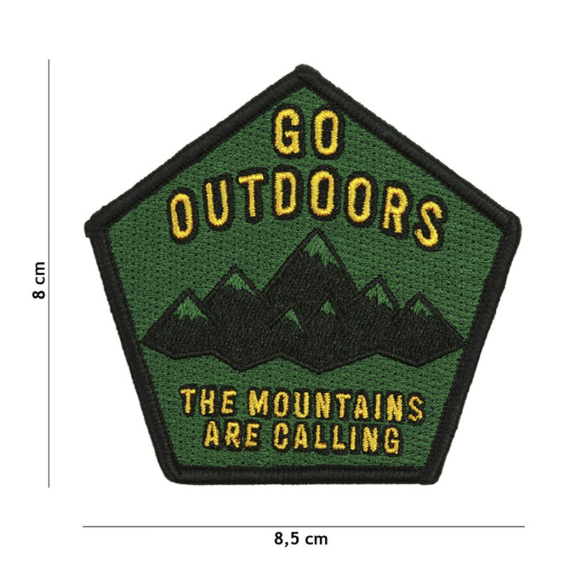 Patch Go outdoor cu velcro