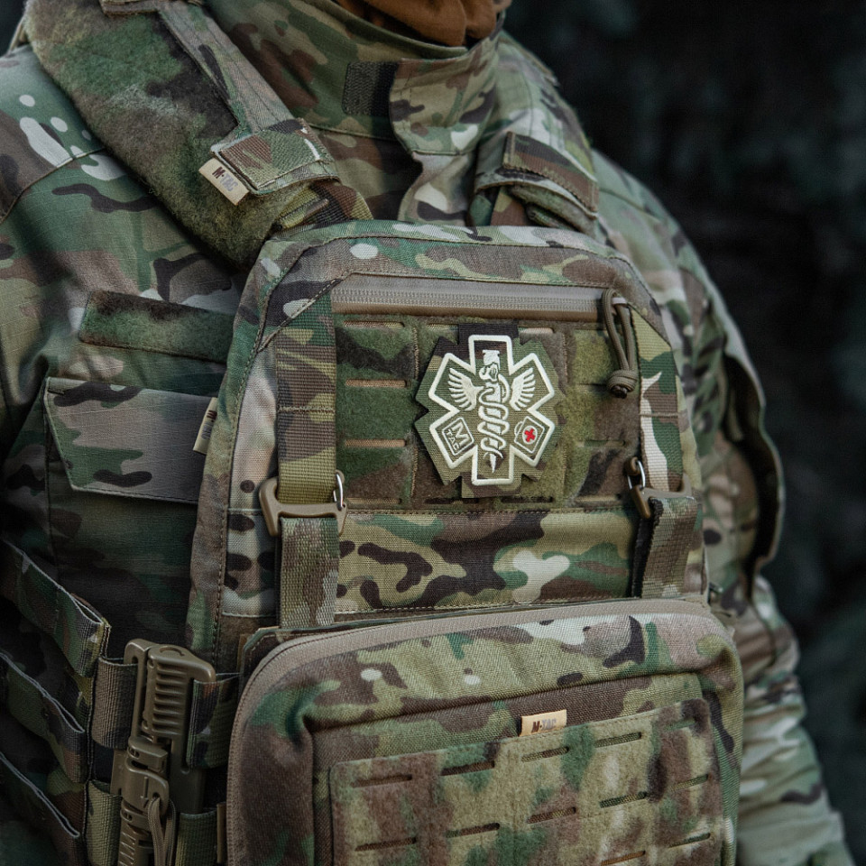 Patch M-Tac Paramedic brodat - Multicam