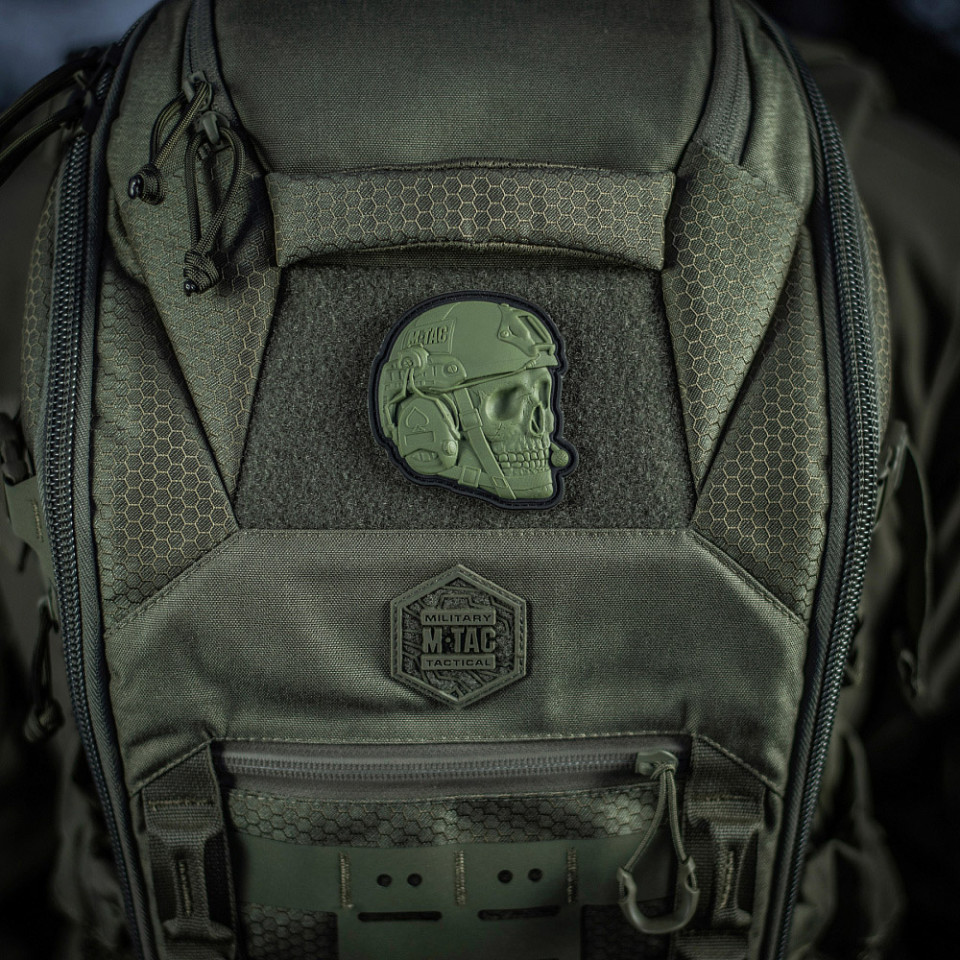 Patch Operator 3D PVC - Oliv