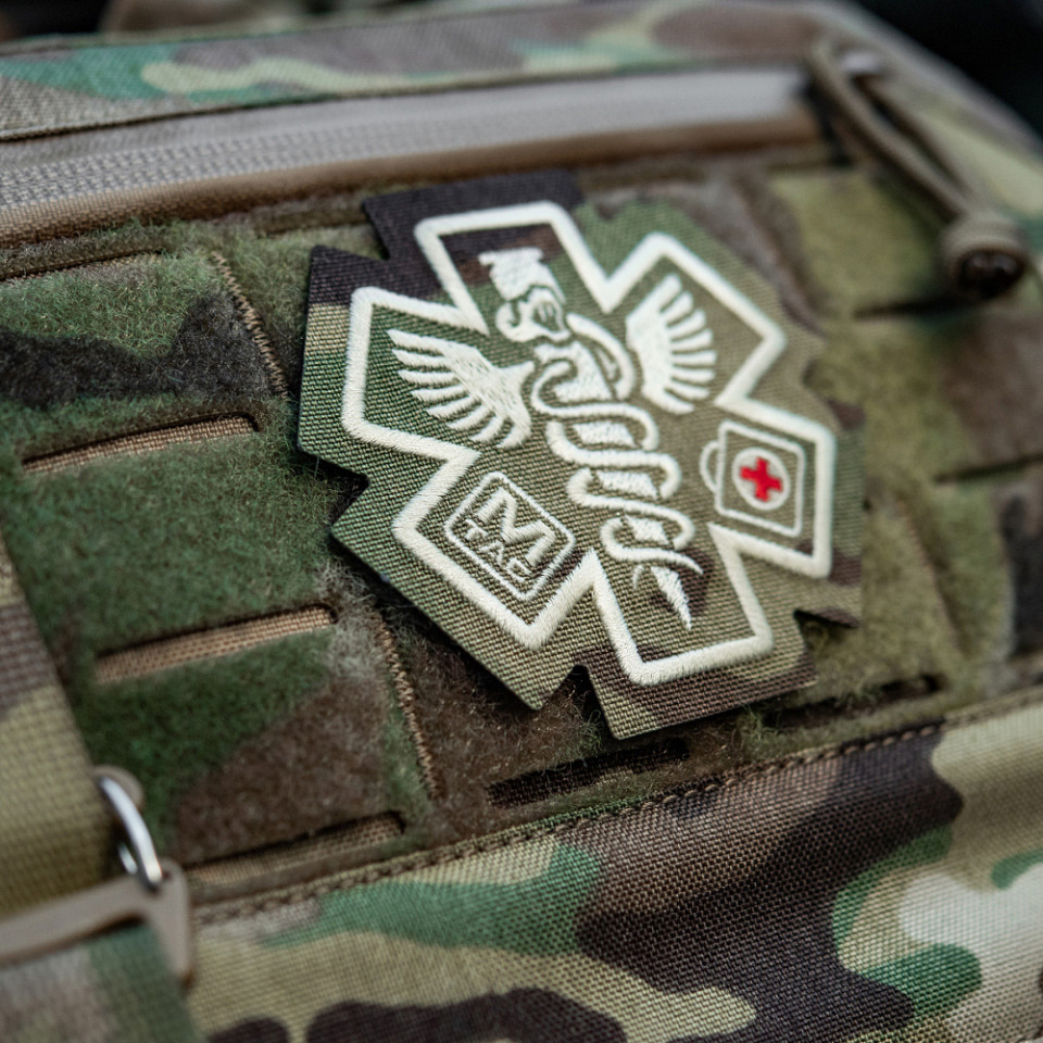 Patch M-Tac Paramedic brodat - Multicam