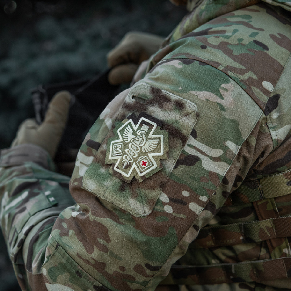 Patch M-Tac Paramedic brodat - Multicam