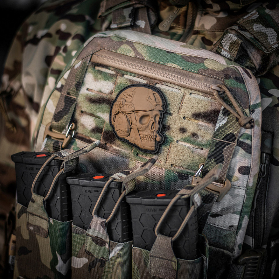 Patch Operator 3D PVC - Coyote