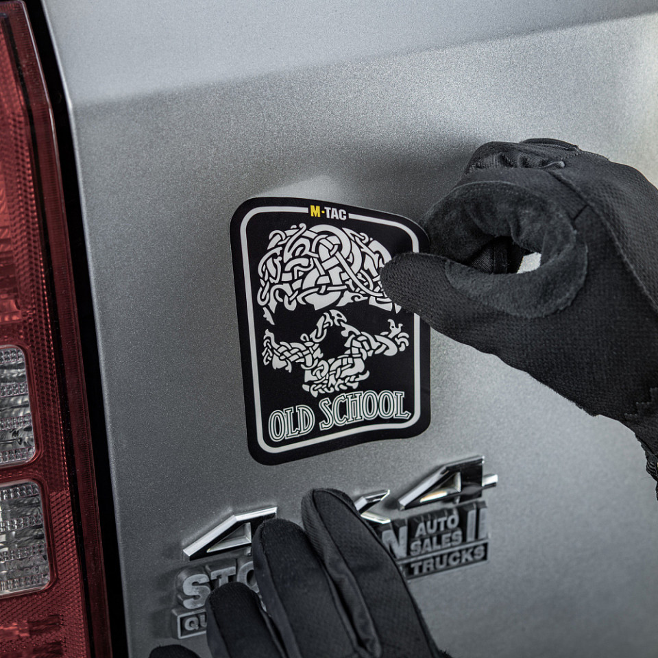 Sticker M-Tac Old School Large reflectorizant