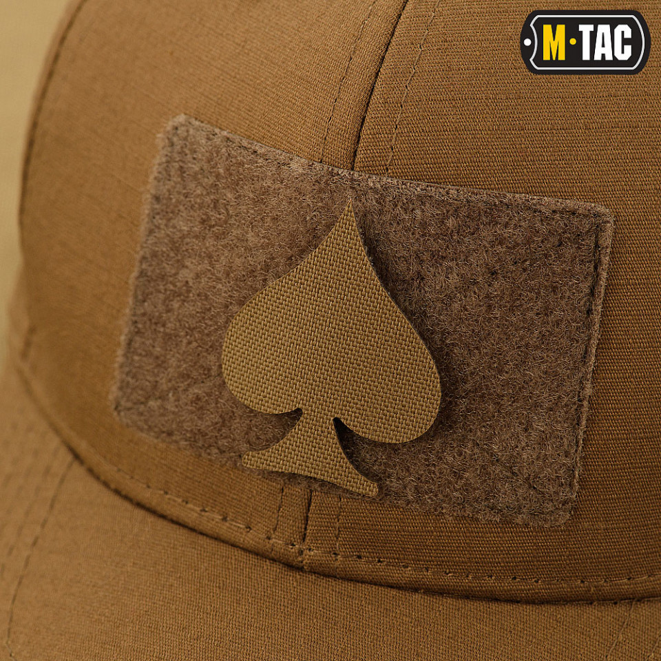 Patch M-Tac Spades laser cut - Coyote