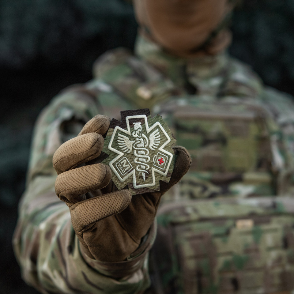 Patch M-Tac Paramedic brodat - Multicam
