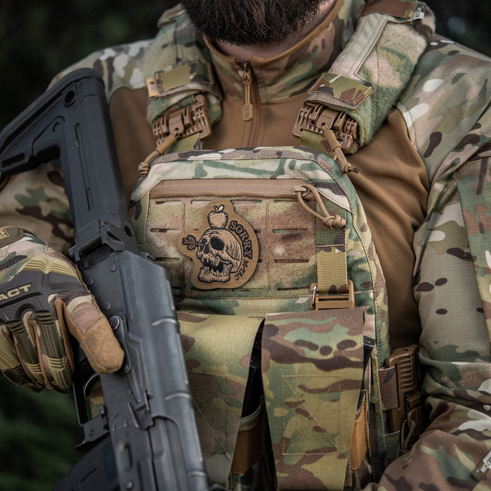 Patch M-Tac SORRY brodat - Coyote