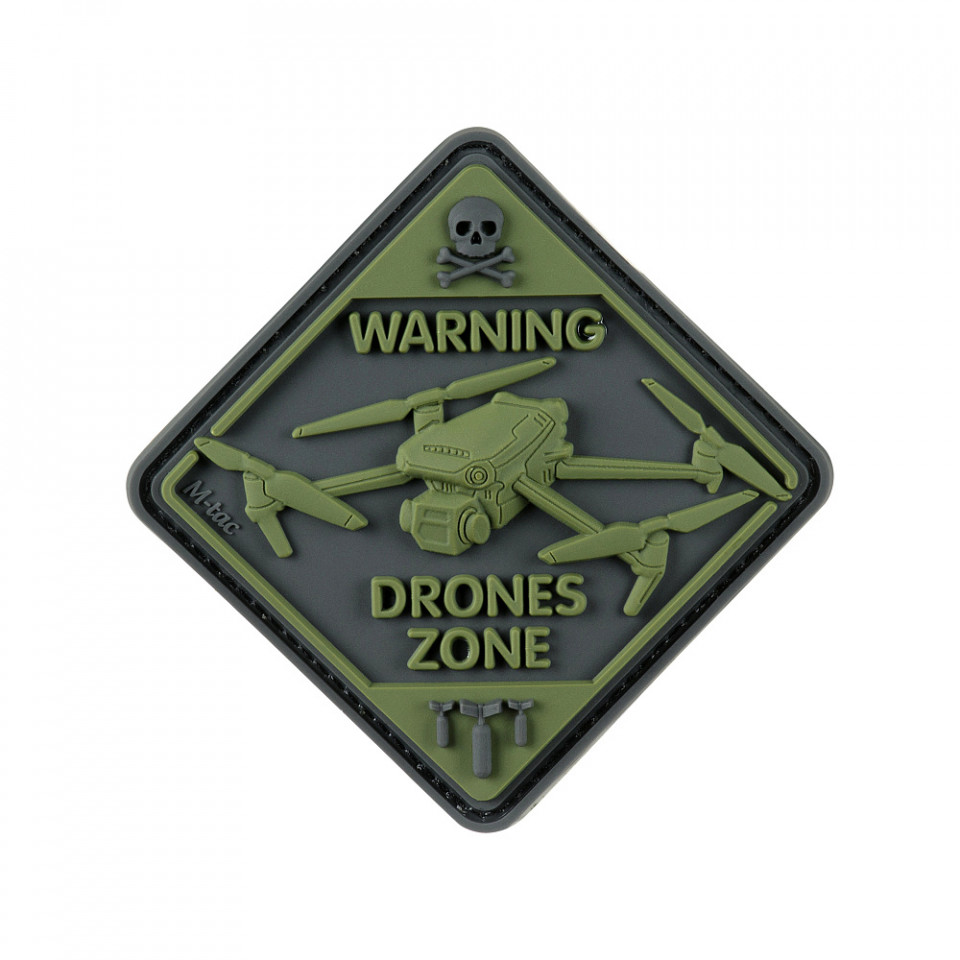 Patch M-Tac Drone Zone PVC - Oliv
