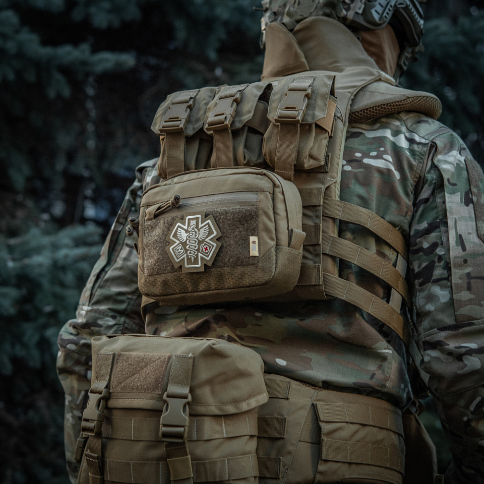 Patch M-Tac Paramedic brodat - Coyote