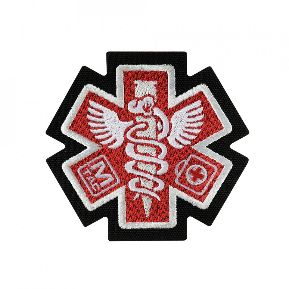 Patch M-Tac Paramedic brodat - Negru