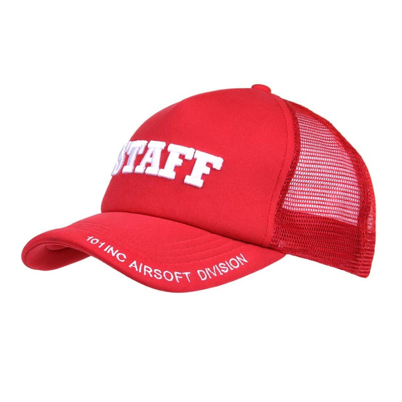Sapca Baseball cap Mesh Staff - Rosu