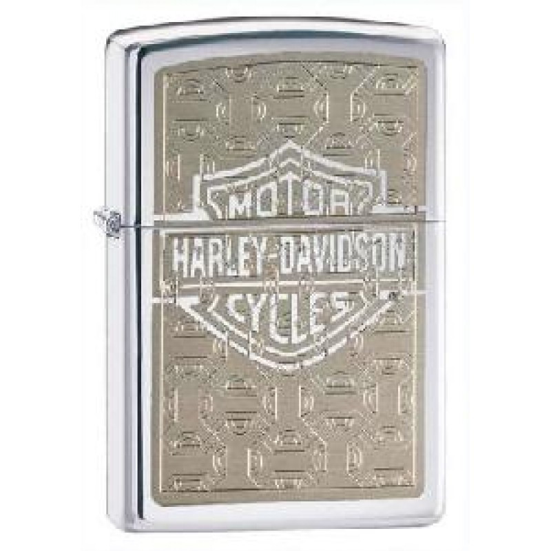 Zippo Harley Davidson Chrome Logo