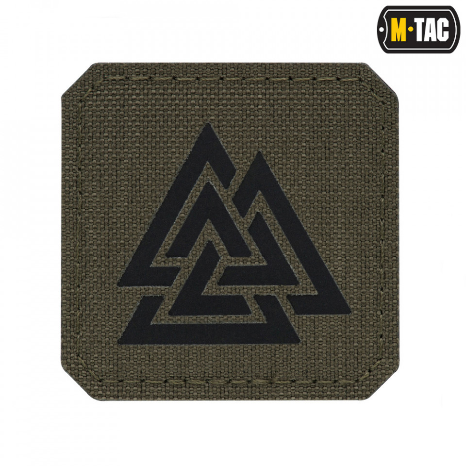 Patch M-tac Valknut laser cut - Oliv