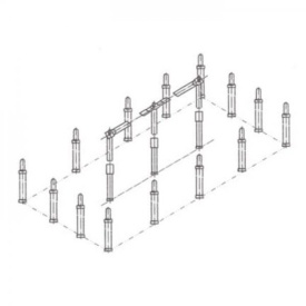 Cort militar 10m x 4.8m
