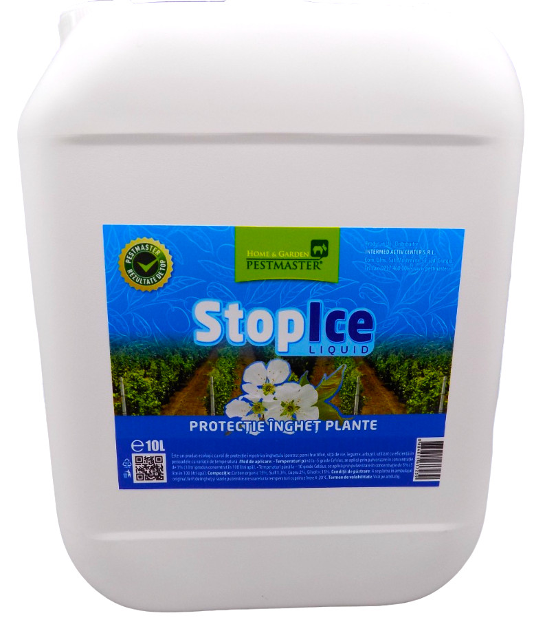 Stop Ice Liquid 10L - Solutie impotriva inghetului, pentru plante, pomi ...