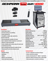 Stand frână clasa II autoturisme REIHMANN RHM 4000